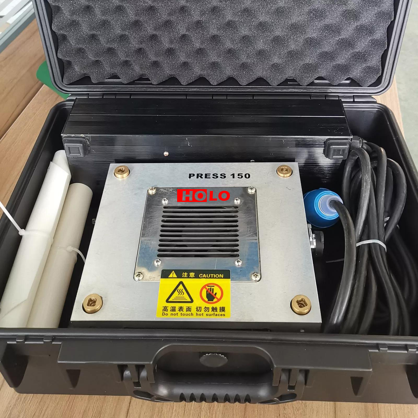 Holo Small Air Cooling Press - Buy PVC Conveyor Belt splice press ...