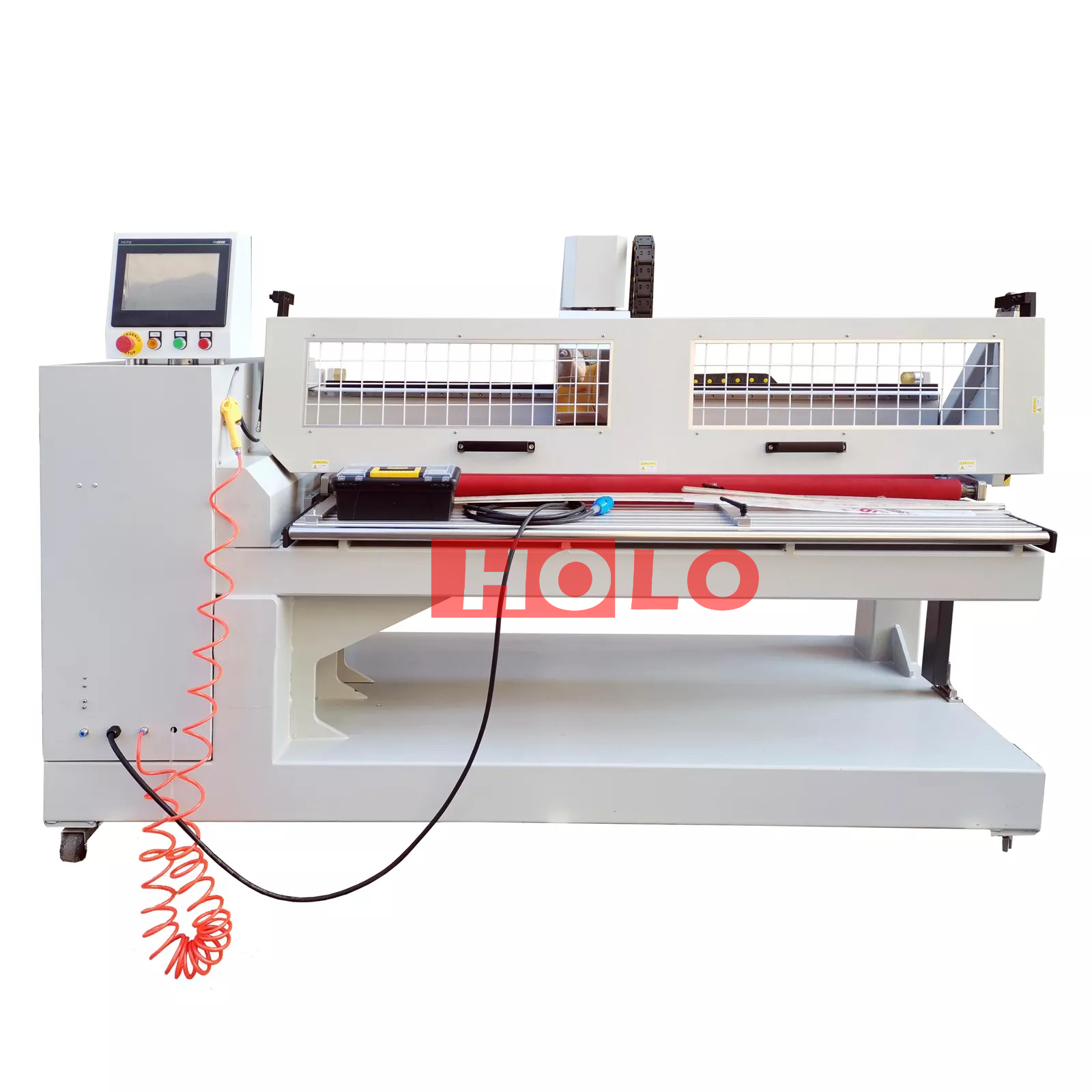 Making Hole in the PVC PU Belt Perforating Machine Hole Drilling - Buy ...
