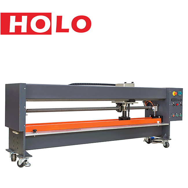 TB Automatic PVC PU PVK Conveyor Belt Finger Punching Cutting Machine ...